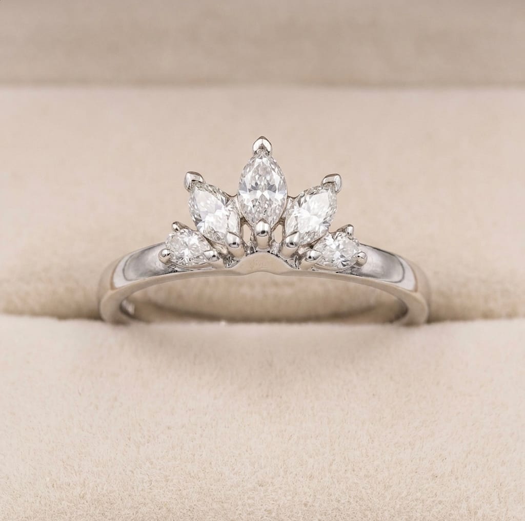 Diamond Crown Ring - Diamond Boulevard Burnside